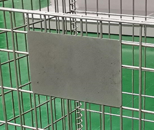 Εμπορευματοκιβώτιο 48x40x42 ανθεκτικών καλωδίων 50 X 50 πλέγματος διπλώνοντας που φορτώνει 600 κλ