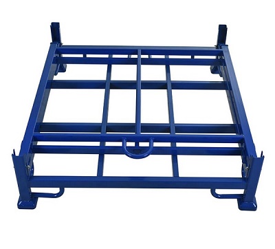  Carrello elevatore d'acciaio pieghevole dello scaffale di stoccaggio del rotolo del tessuto conservato spazio realizzabile