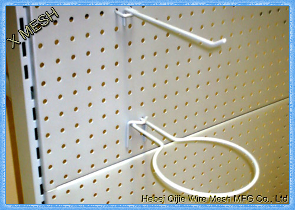 Il PVC ha ricoperto la lamina di metallo perforata di alluminio -001