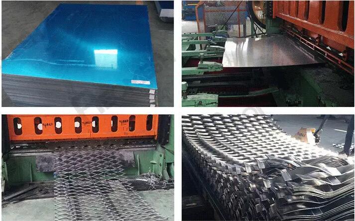 Prozess von Aluminium erweiterten Blättern