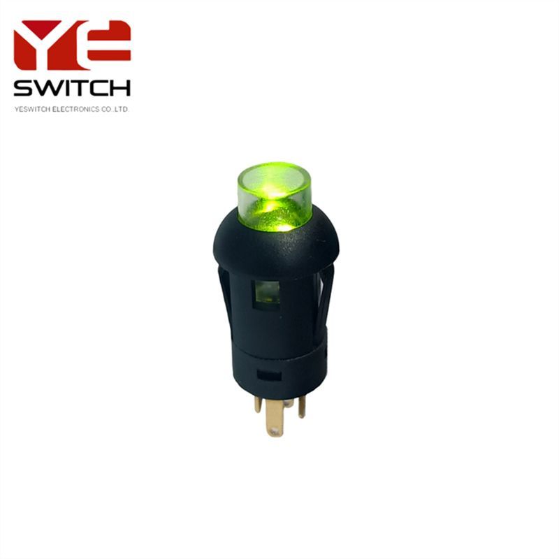 8mm Momentary Spst LED Round Push Button Switch