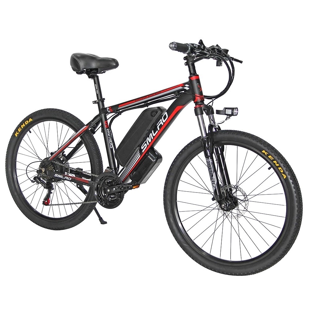 1000W bici elettrica SMLRO C6 26 della batteria al litio del motore 16AH