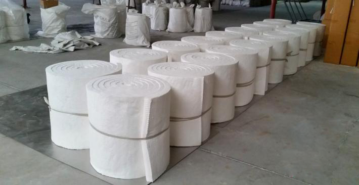 Coperta della fibra ceramica della coperta di isolamento di uso della fornace industriale