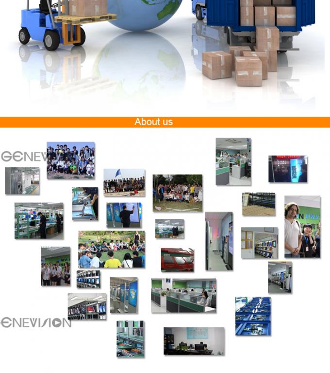 18.5 lift verticale digitale signage/LCD adverterende speler slanke monitor 1080p