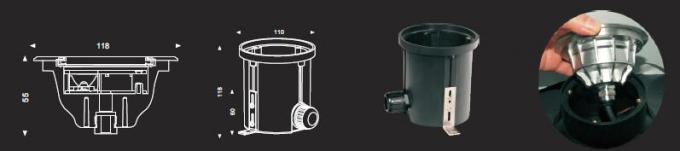 3 * СИД наивысшей мощности 2W 9W RGB утопило подводный свет для бассейна