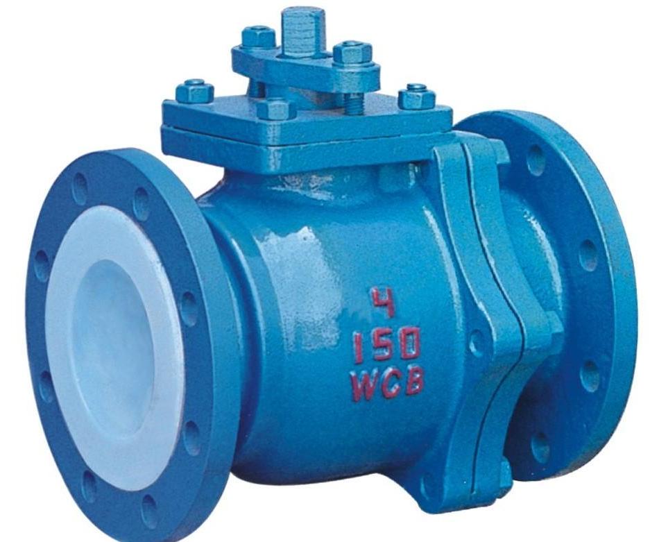 Fluorine bearing American standard ball valve