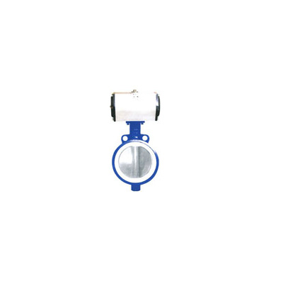 Pneumatic lining butterfly valve (QDCFDF-SH1