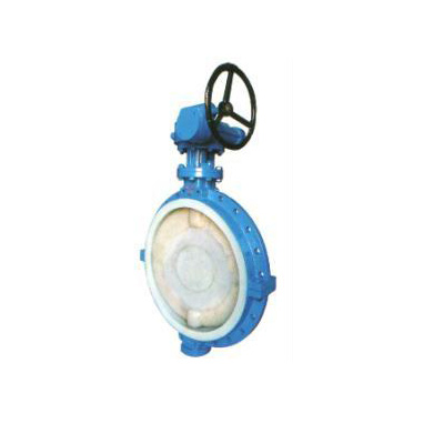 Manual lining butterfly valve (CFDF-SH)