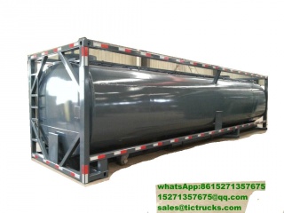 40ft Hydrochloric acid, Sodium hypochlorite Tank Containers 30000L-40000L