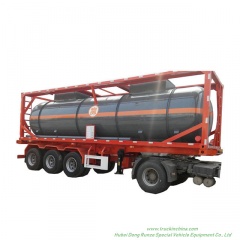 30FT 40FT Sulfuric Acid ISOTank Container 25KL -30KL 
