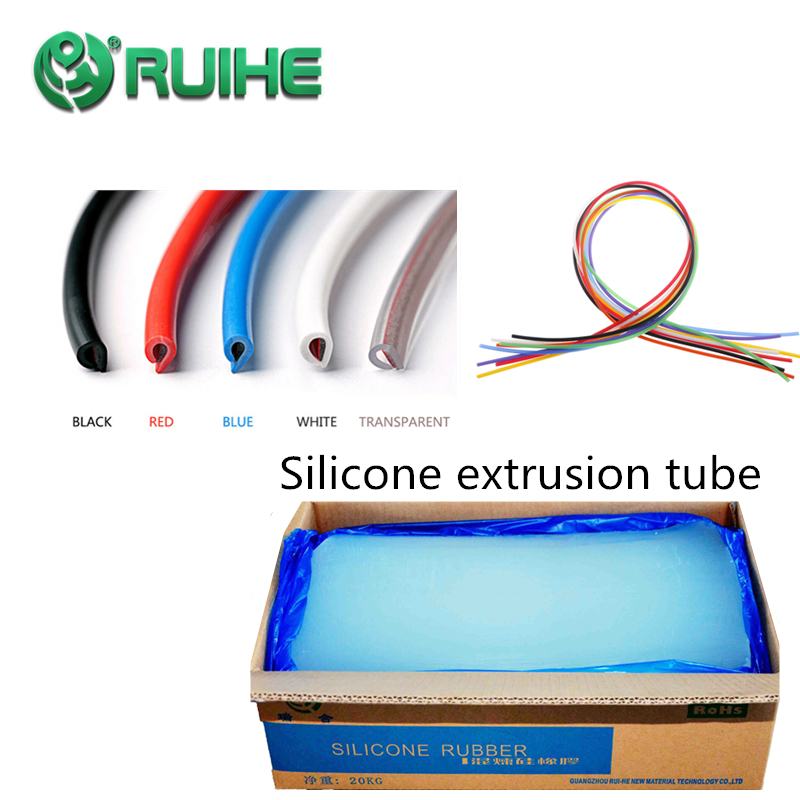 tubo dell'espulsore della gomma di silicone