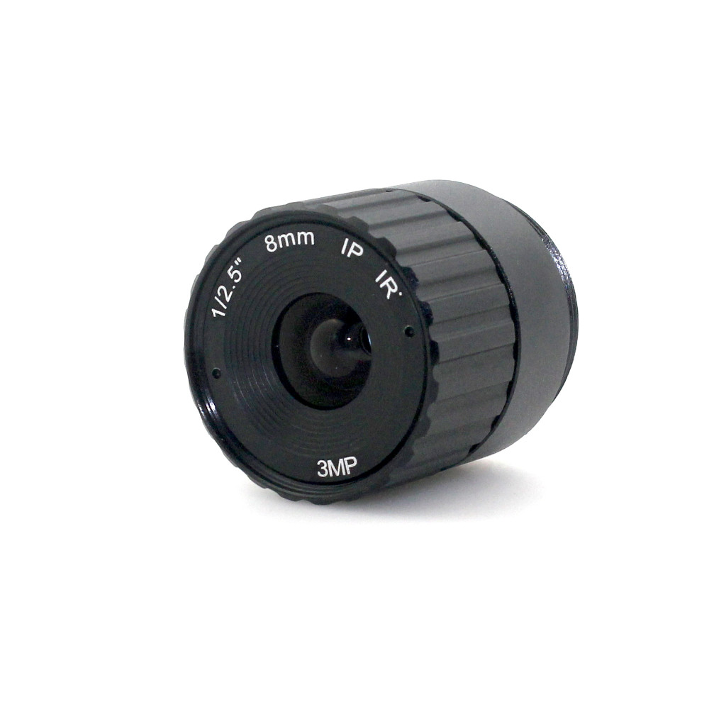 Φακός 1/2.5 CCTV 8MM 3MP» φακός CCTV F1.4 σταθερός καίσιο IR 3,0 Megapixel για τα κάμερα ασφαλείας IR 720P/1080P