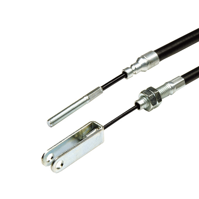  Pull-Only Brake Control Cable's Threaded Rod and Strap Clevis
