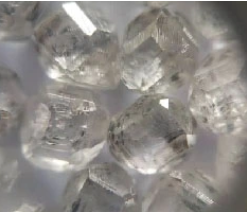 Grade 2 HPHT lab grown diamond sample