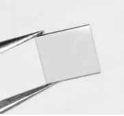11×11mm CVD diamond wafer showing polished surface and precise edges