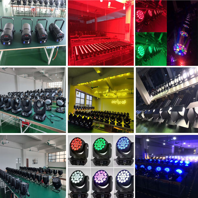 C.A. principal movente alta 100V~240V da luz 7 X 40W do concerto LLED do brilho