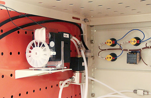 PLC Syngas van de vloertribune de Analysatorsystemen voor Verontreiniging die Gas elimineren 0 blijven