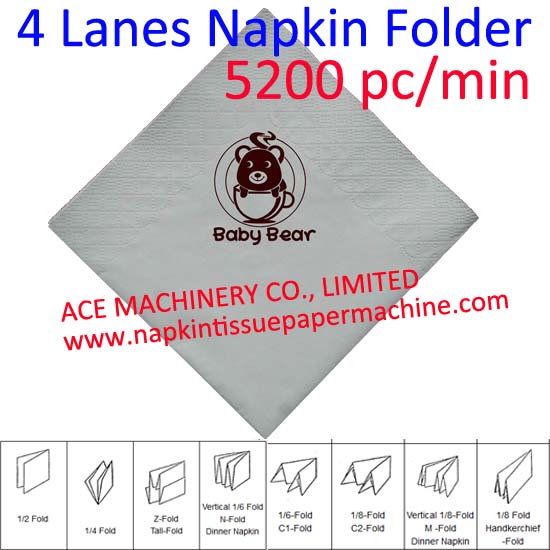 lunch napkin machine