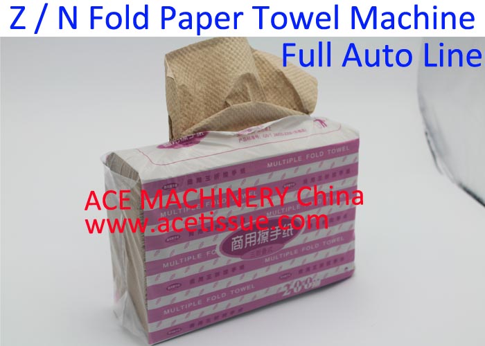 z fold paper towel machine