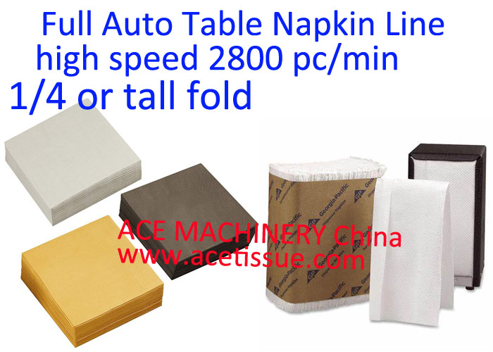 Napkin Making Machine Fully Automatic