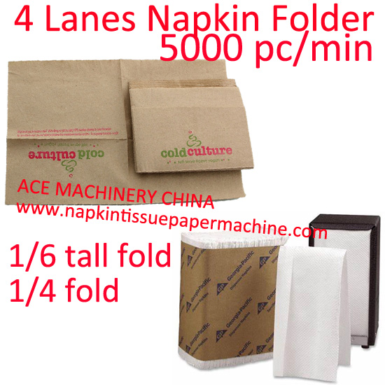 Multi Size Paper Napkin Machine