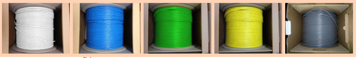 Twisted pair all'aperto del cavo di lan del cavo della rete di H-Lin Cat5e STP/FTP 24AWG