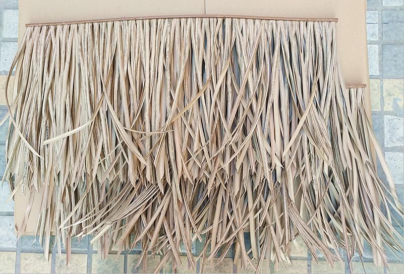 High Quality Waterproof Synthetic Palm Artificial Wheat Straw Thatched Roof