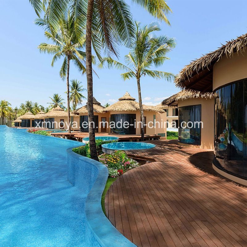 High Quality Waterproof Synthetic Palm Artificial Wheat Straw Thatched Roof