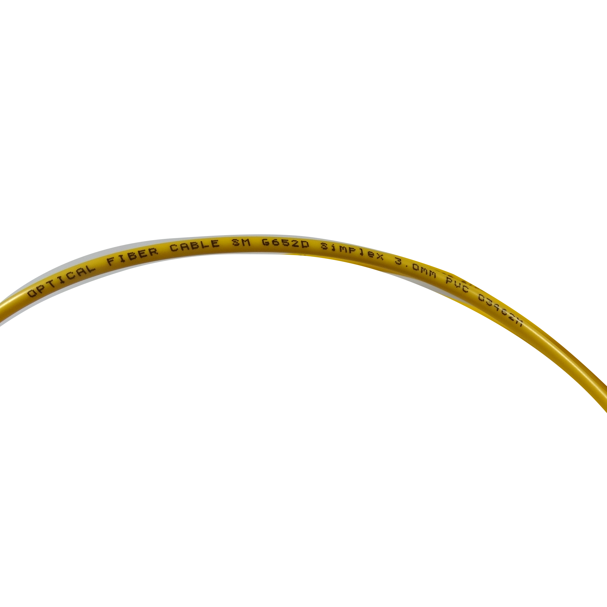 Dia 3mm 1550nm-van het Koordg657a1 Sc UPC van het Vezel Optisch Flard Enig de Wijzesimplex 1