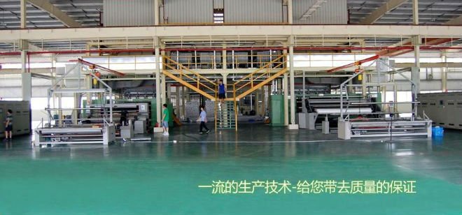 Tela no tejida competitiva del sanyang el 1.6-3.2m S/SS del precio que hace la máquina