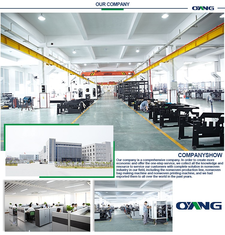 El más popular del bolso revestido no tejido automático lleno de la caja de las compras de la tela de los pp que hace la máquina con la manija