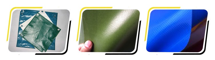 Het pvc gelamineerde geteerde zeildoek van geteerd zeildoek glasheldere pvc