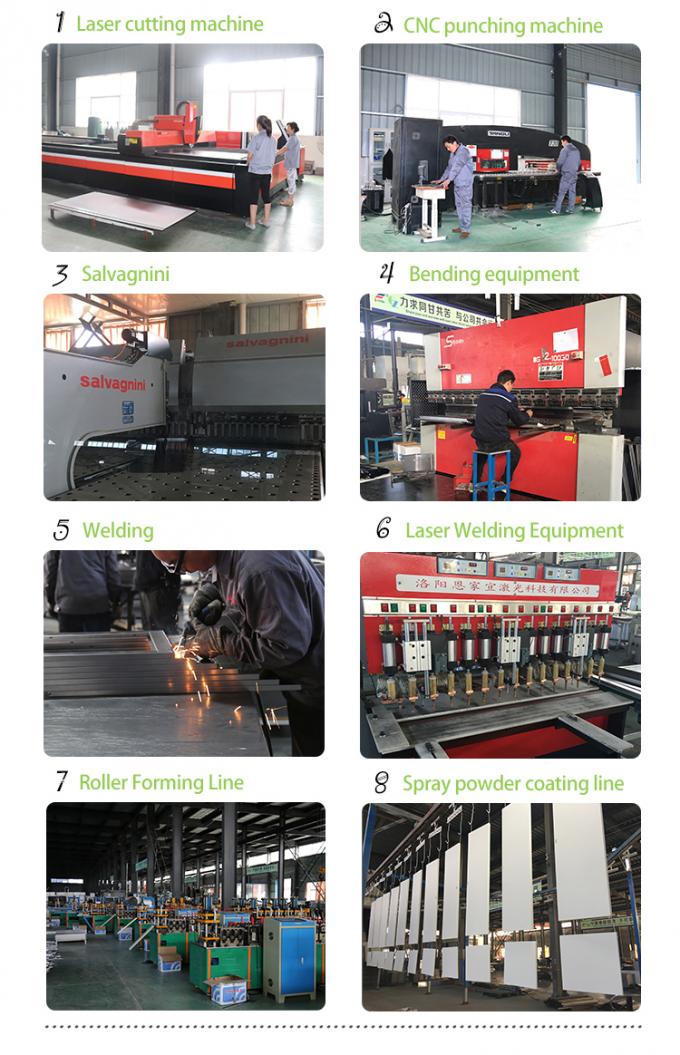 Governi di archivio laterali laminati a freddo dell'ufficio d'acciaio con una progettazione moderna 3 di 4 cassetti