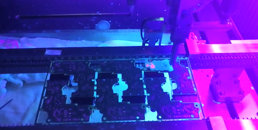 οδηγημένος PCB boardline εξοπλισμός πηκτωμάτων διανομής κόλλας μηχανών επιστρώματος τύπων ευφυής smt