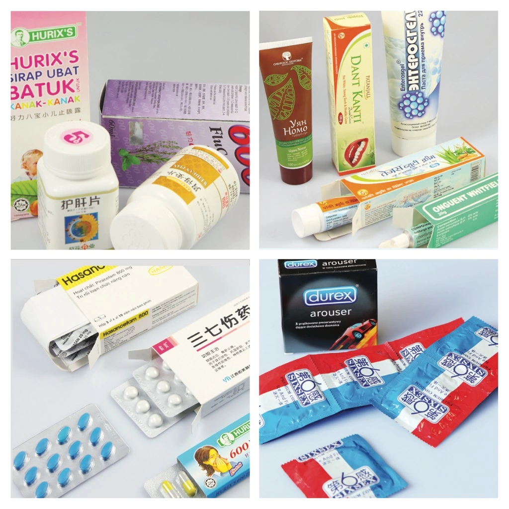 Macchina d'inscatolamento automatica della bolla di prezzo franco fabbrica ZH-50 della bustina della bottiglia dei semi rotatori verticali farmaceutici multifunzionali della metropolitana