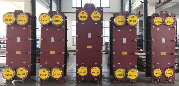 Hastelloy/scambiatore di calore piatto del Ti per il rendimento elevato di trasformazione dei prodotti alimentari