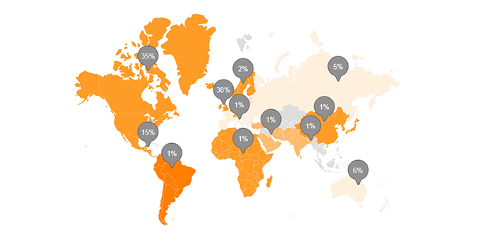 LCD dell'OEM per la lente di vetro dello schermo di iphone 4 in bianco e nero