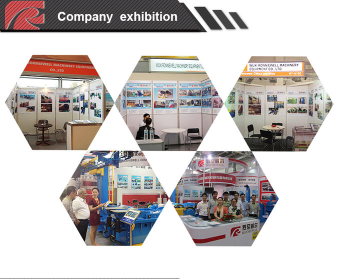 Il cavo di saldatura del barilotto del manipolatore del cavalletto resistente HA VISTO l'attrezzatura di produzione di Monopile del cavalletto 4