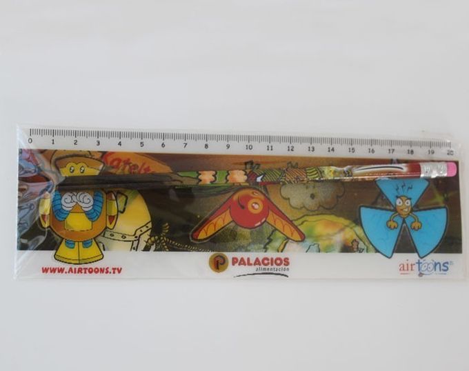 Regla de medición flexible plástica promocional de encargo con 3D lenticular