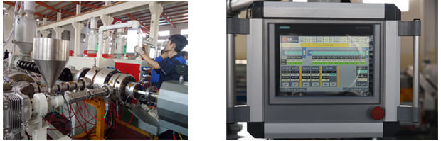 tubo della plastica della linea di produzione del tubo della fibra di vetro PPR di 20mm-110mm/PPR che fa macchina