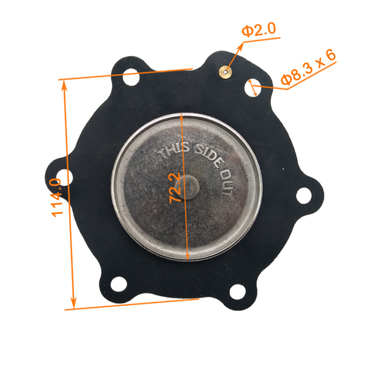 Algemene Diemension van G353A045-de Reparatieuitrusting van de Diafragmaklep: