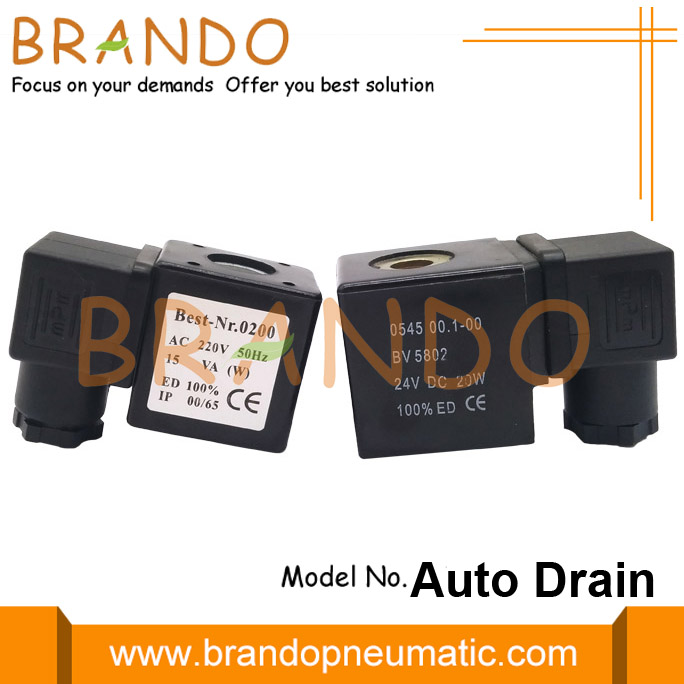 auto bobina do solenoide das peças da válvula de dreno