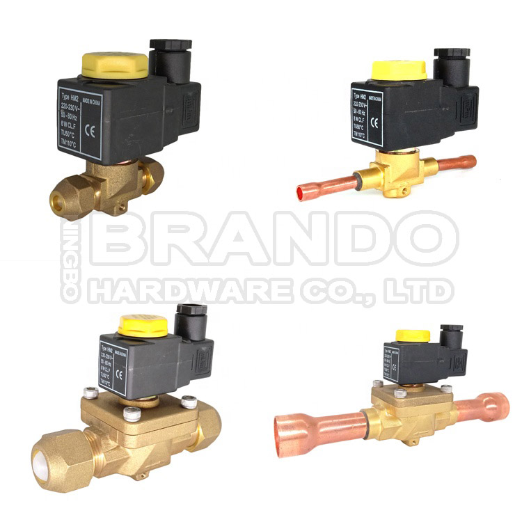válvula electromagnética de la refrigeración del castel