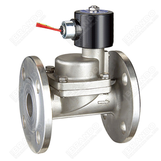 las series 2L cuecen la válvula al vapor electromagnética de cobre amarillo el 1/2” 3/4