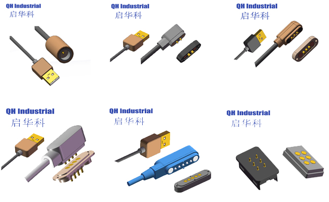 Magnetic Pogo Pin Connector 