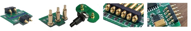 Body Brass Ethernet Single End Pin Cap Pogo Pin