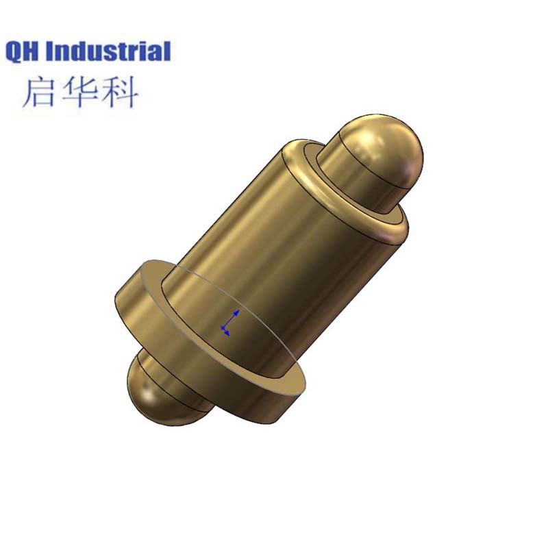 Double Ends 6.0mm Length SUS 304 Charger Double Heads Contact Pin