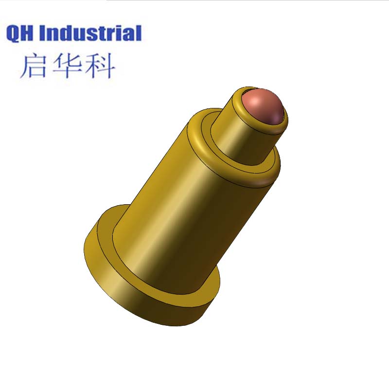 Rolling Pogo Pin Plating Ni PCBA Charger Double End Pogo Pin Flat Pogo Pin