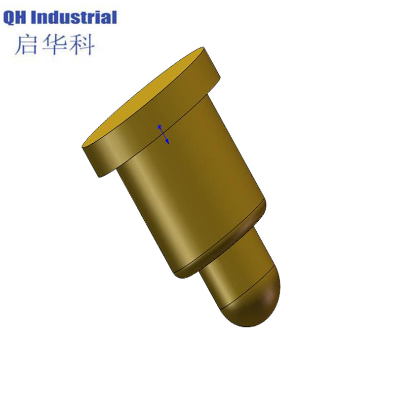 SMT 3.0mm ISO & RoHS REACHed Androvid Tv Box Solder Cup IDI Pogo Pin Swp Spring Telecom Soldered Cup Pogo Pin Flat