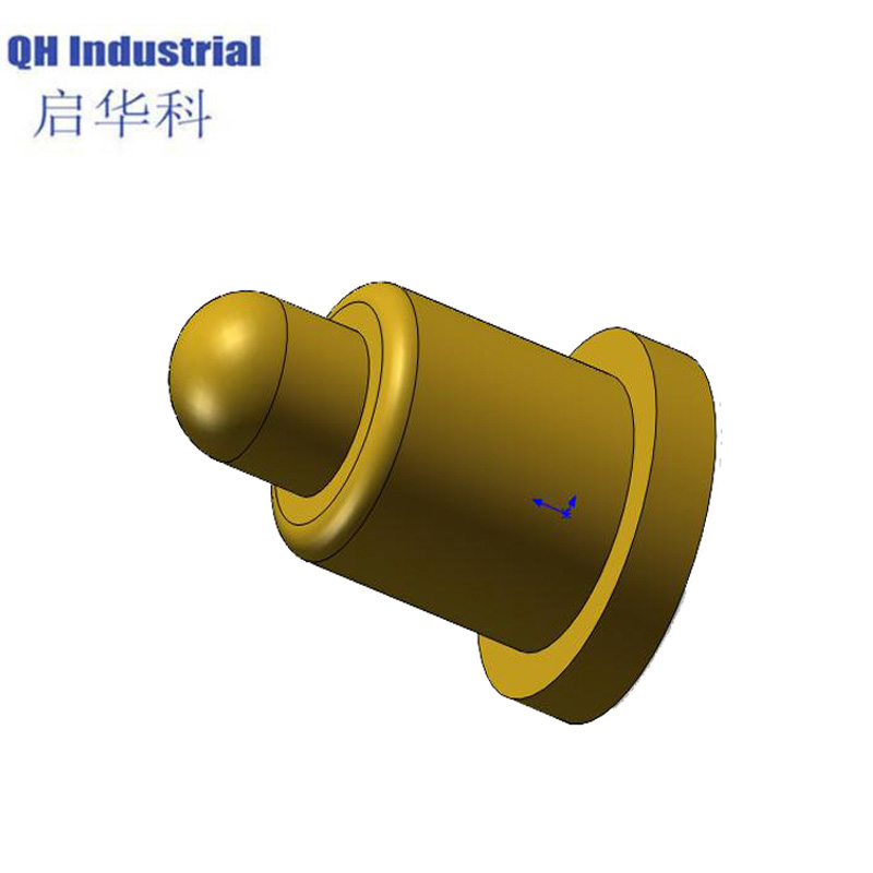 SMT 3.0mm Reeceptacle Androvid Tv Box Single End Pogopin High Lifespan IDI Vertical Type Spring Loaded Pin